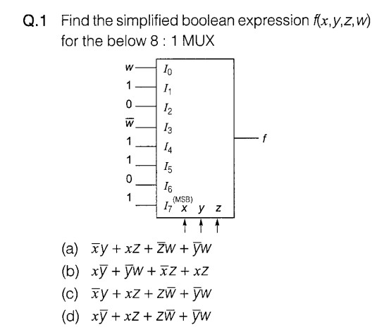 Digital Logic: MadeEasy Workbook | MUX