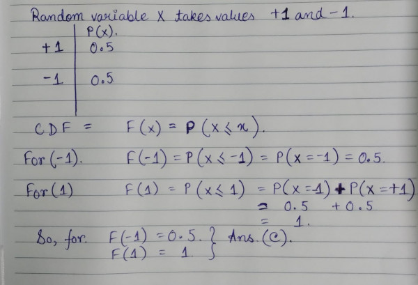Probability: GATE CSE 2012 | Question: 21