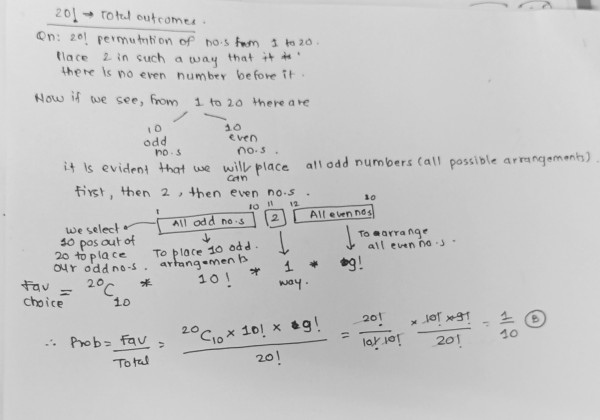 Probability: GATE CSE 2007 | Question: 24