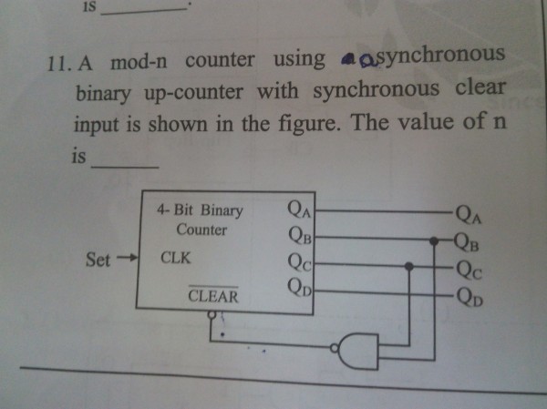 Digital Logic: Asynchronous counter