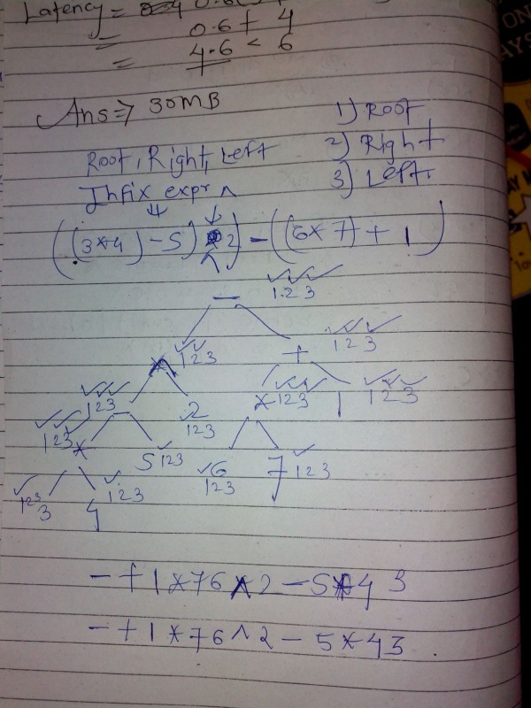 Data Structures: GATE CSE 2016 Set 2 | Question: 36