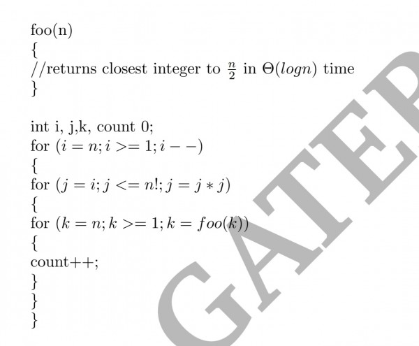 Algorithms Time Complexity