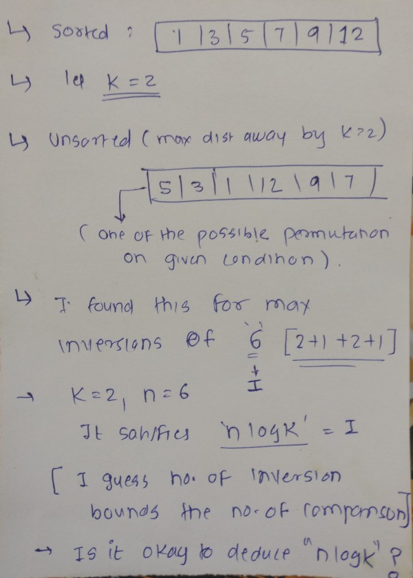 Algorithms: TIFR CSE 2012 | Part B | Question: 13