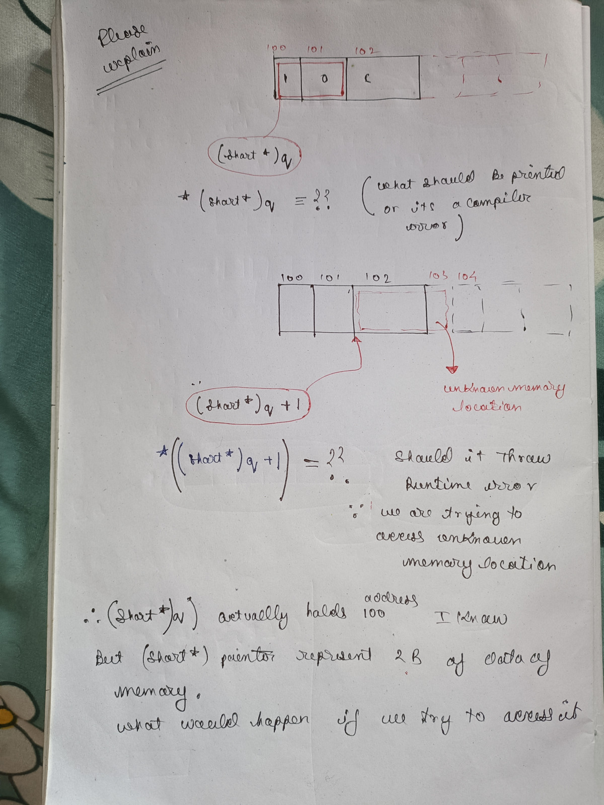 Programming In C Conceptual Doubt In C Programming Similar Question 0405