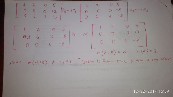 Linear Algebra: GATE CSE 1998 | Question: 1.2