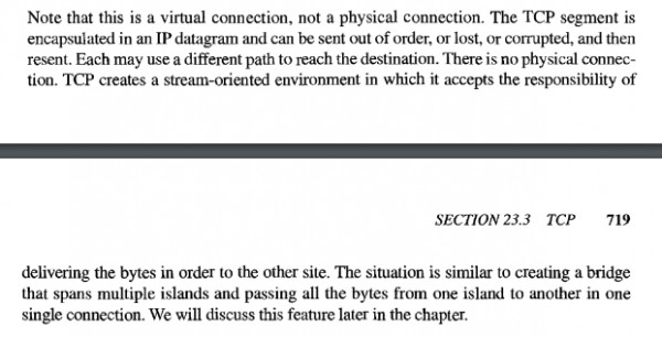 Computer Networks: While TCP is a connection oriented service then why ...