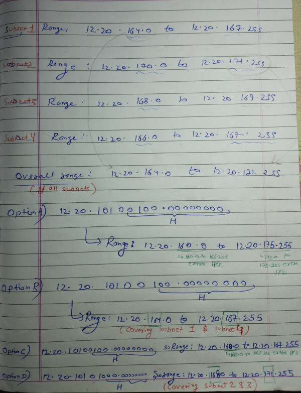 Computer Networks: GATE CSE 2022 | Question: 45