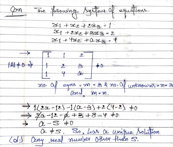 Linear Algebra: GATE CSE 2008 | Question: 3