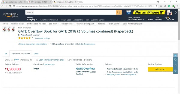 Go Hardcopy Gate Overflow For Gate Cse