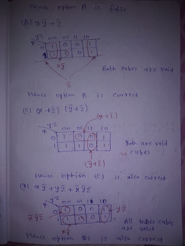 Digital Logic: GATE CSE 2021 Set 1 | Question: 42