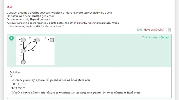 Theory Of Computation Madeeasy Test Series Theory Of Computation Finite Automata