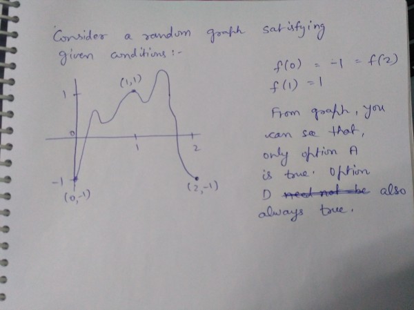 Calculus Gate Cse 2014 Set 1 Question 47 