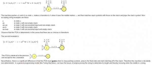 Theory Of Computation Deterministic And Non Deterministic Push Down
