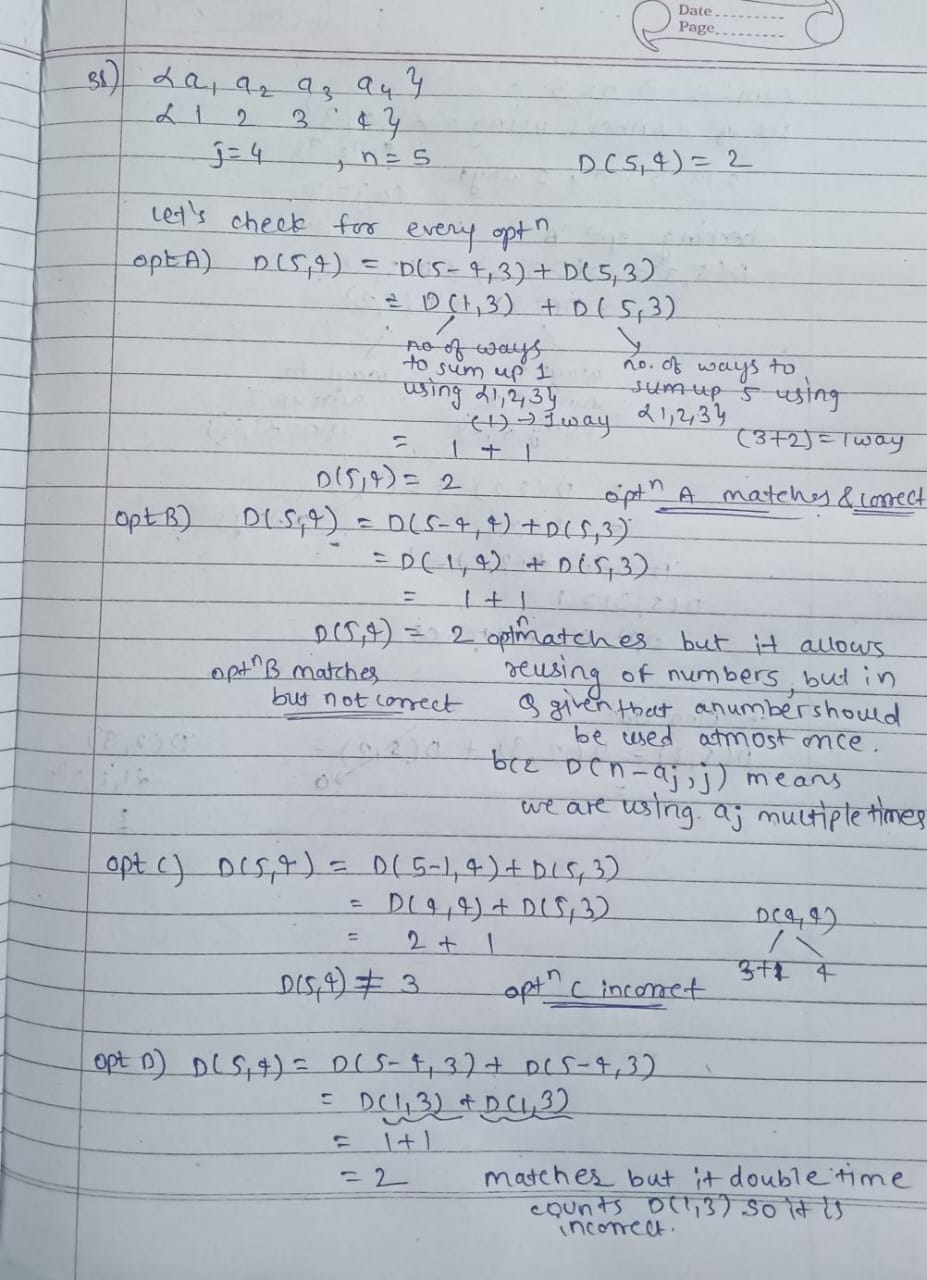 Algorithms Go Classes Cs 2025 All India Mock Test 3 Question 38 
