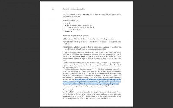 Clrs Introduction To Algorithms 3rd Edition Chapter 23 Question 2327 Gate Overflow 6336