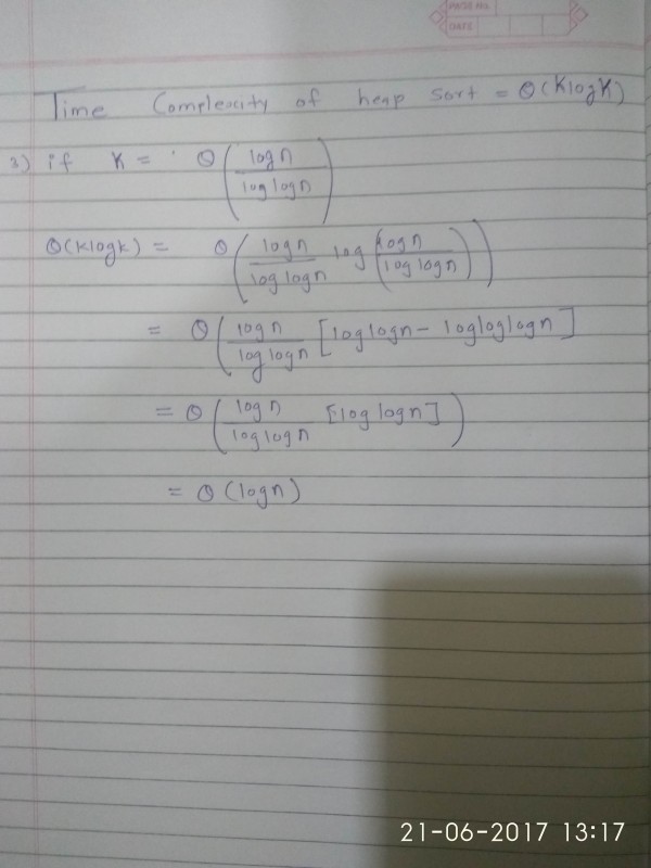 Algorithms: GATE CSE 2013 | Question: 30