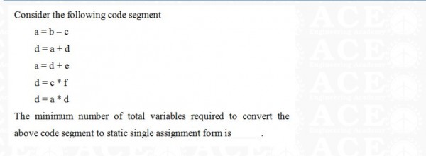Compiler Design Ace Test Series