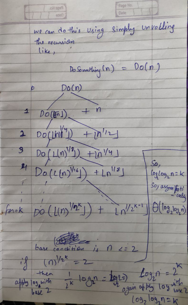 Algorithms: GATE CSE 2007 | Question: 45