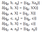 Theory of Computation: Push Down Automata