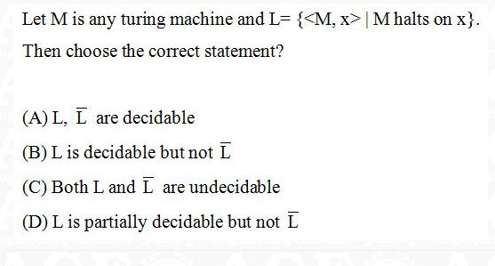 Theory Of Computation Decidability