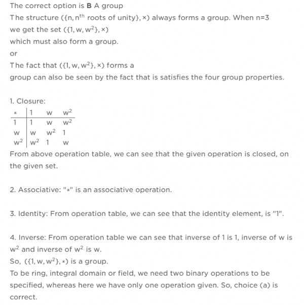 Set Theory & Algebra: GATE CSE 2010 | Question: 4
