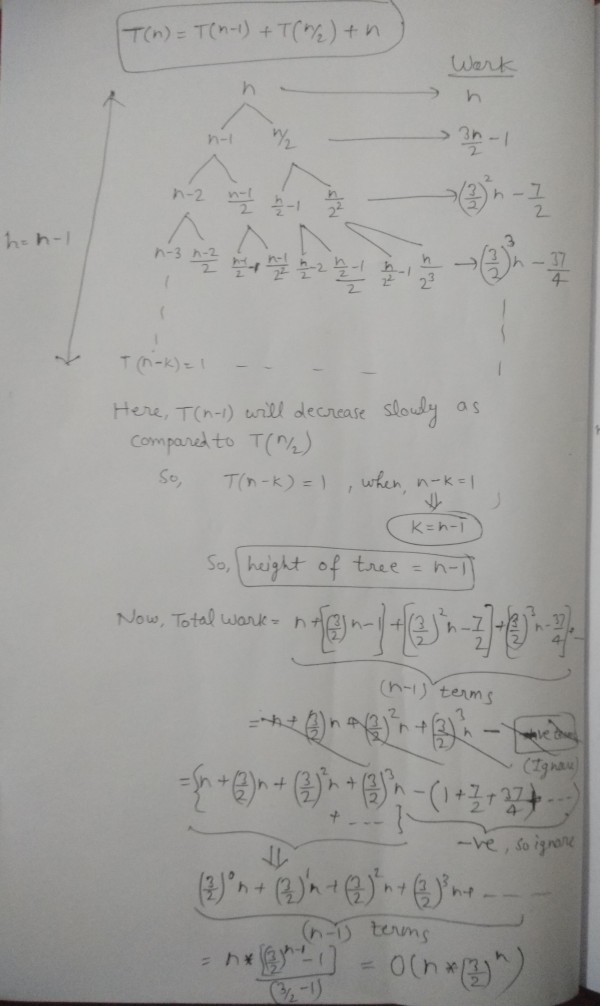 Algorithms: Cormen 4.4-5