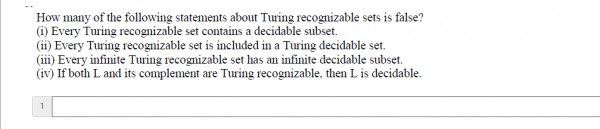 Theory Of Computation Zeal Test Series 2019 Theory Of Computation Decidability