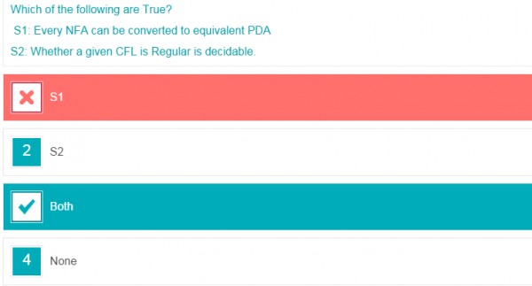 Theory of Computation: Whether given CFL is Regular is Decidable?
