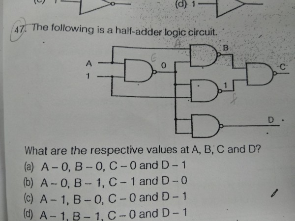Digital Logic: MadeEasy WorkBook: Digital Logic - Adder
