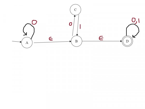 Theory Of Computation Epsilon Nfa To Dfa Conversion