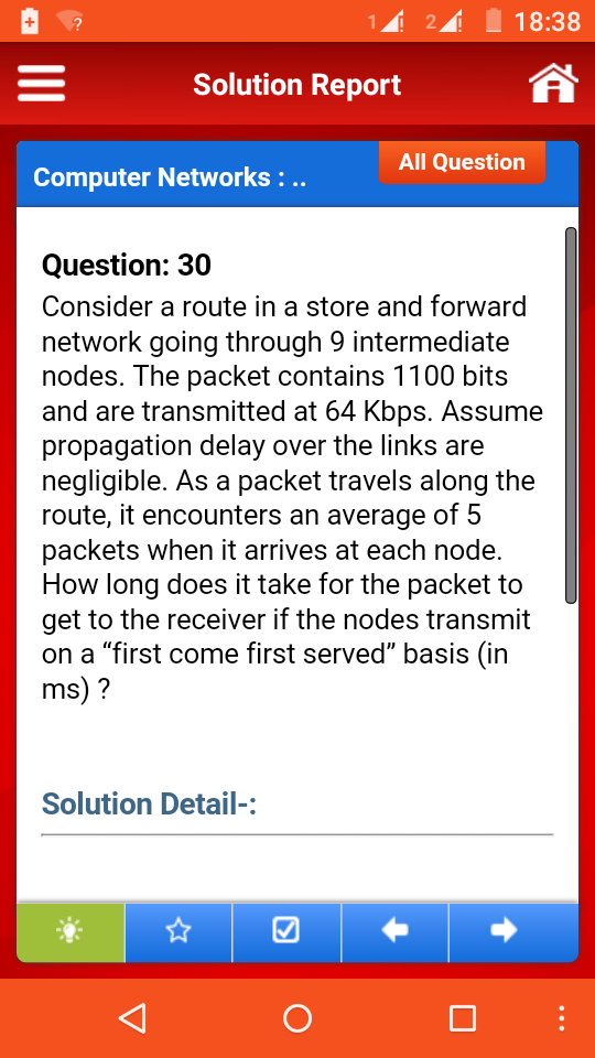Computer Networks: Packet switching
