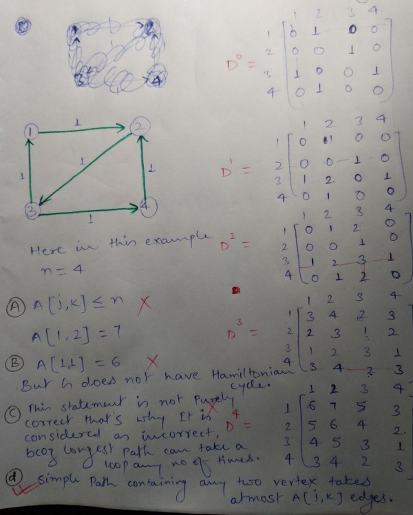 Algorithms Gate Cse 2003 Question 70
