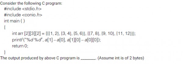Programming in C: find output