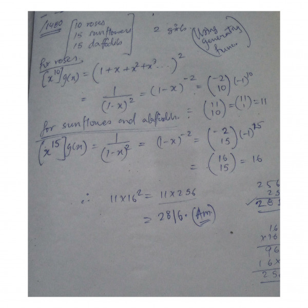 Combinatory: GATE CSE 1999 | Question: 2.2