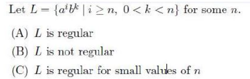 Theory of Computation: regular language or not