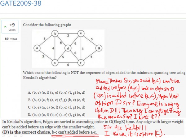 Gate Cse 2009 Question 38 Gate Overflow For Gate Cse 