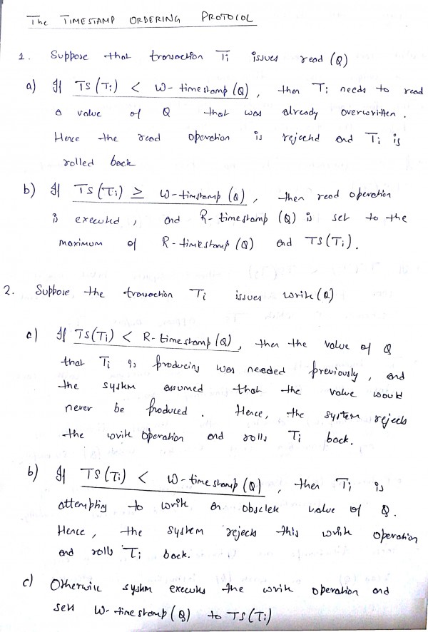 Databases Gateforum Test Series Databases Transactions