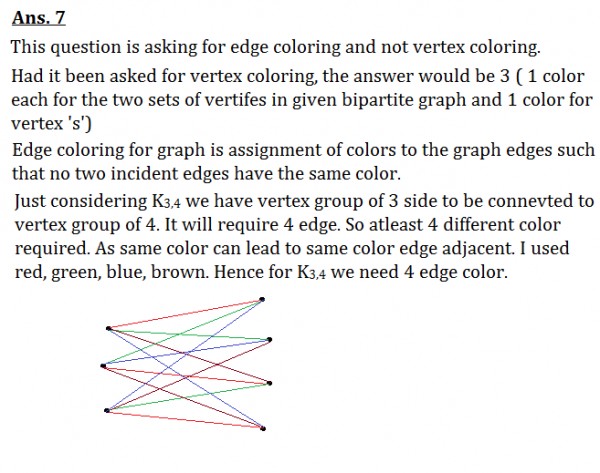 Graph Theory: GATE CSE 2020 | Question: 52