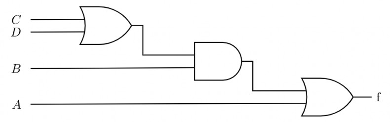 Digital Logic: GATE CSE 2004 | Question: 58