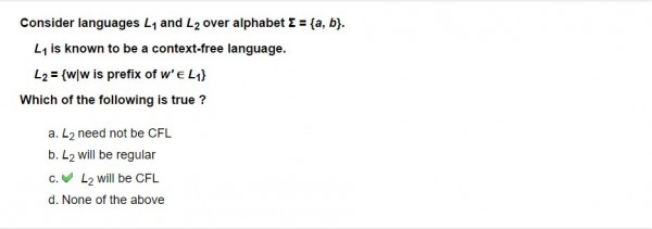 Theory Of Computation Madeeasy Subject Test Theory Of Computation Context Free Language
