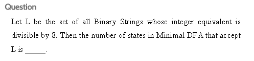 Theory of Computation: TOC minimal DFA