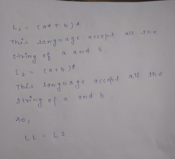 Theory of Computation: UGC NET CSE | October 2020 | Part 2 | Question: 28