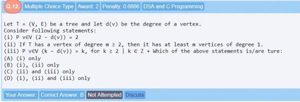 Graph Theory: DSA-Test 3-Question 12
