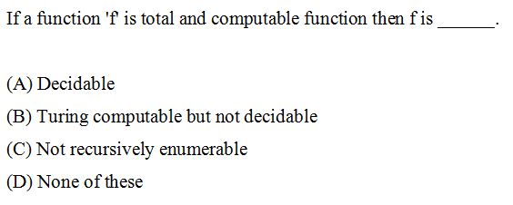 Theory Of Computation Decidability