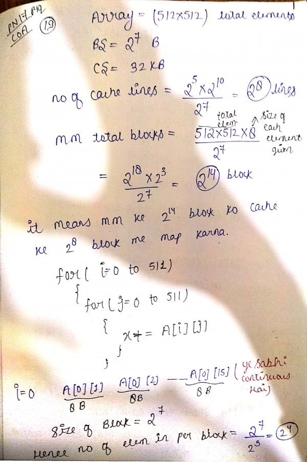 CO & Architecture: GATE CSE 2006 | Question: 80