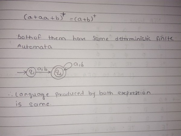 Theory of Computation: Regular Expression Identities