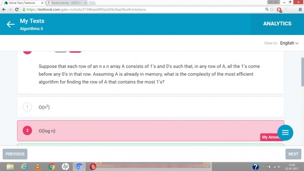 Algorithms Testbook 9381