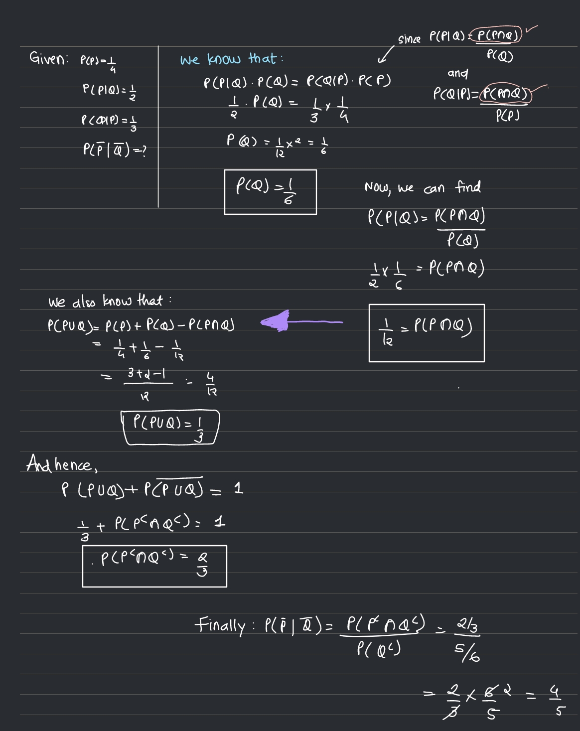Probability: GATE CSE 2017 Set 2 | Question: 26