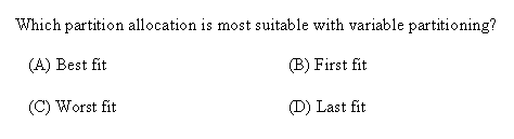 CO and Architecture: Choosing most suitable partition allocation ...