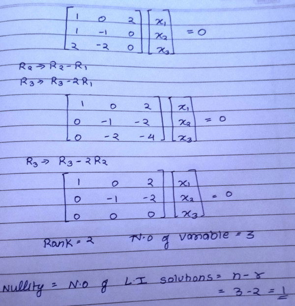 Linear Algebra: practice book gate